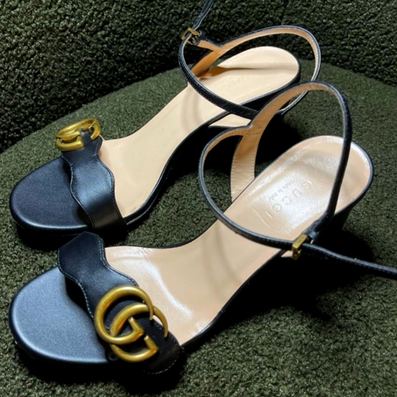 Gucci | Shoes | Gucci Leather Sandals | Poshmark